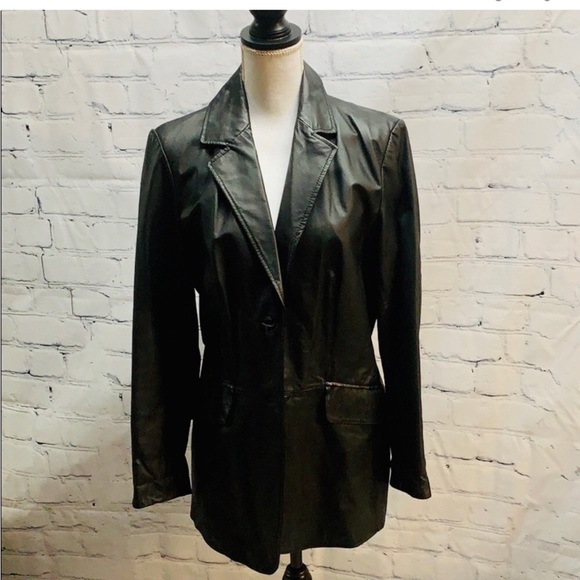 Pamela Mccoy Leather Jacket